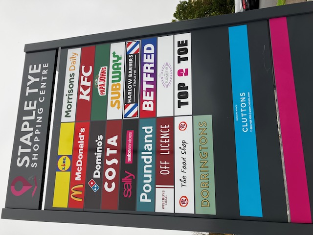 Staple Tye Shopping Centre Harlow Essex